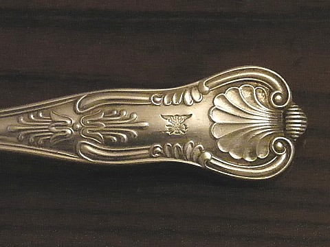Tablespoon US Navy Silverware Kings Design Captains Flatware with Eagle ...