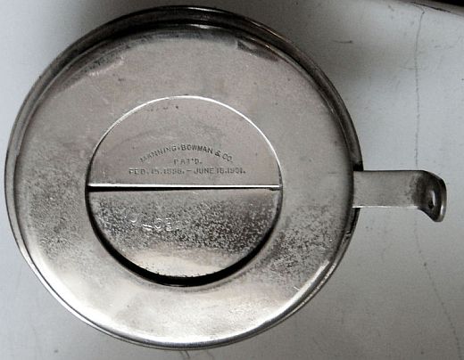 Vintage US Navy Silverplated Captains Chafing Dish Hollow Ware Nautical ...